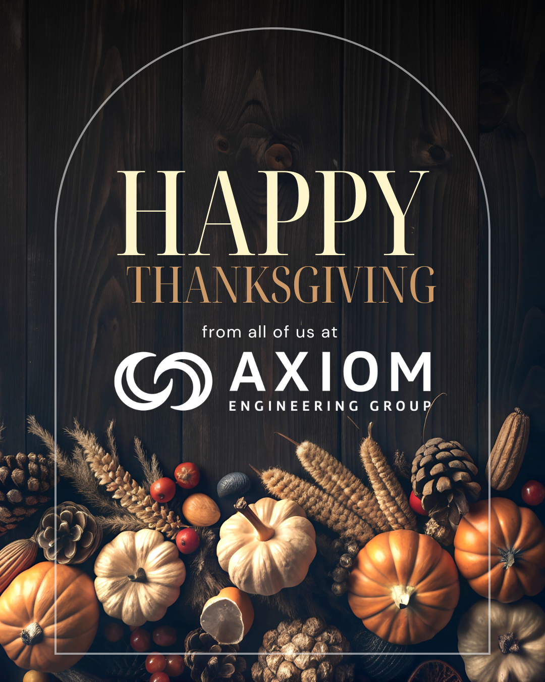 Happy Thanksgiving from Axiom Engineering Group!